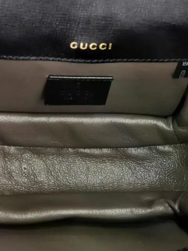 Gucci Sylvie 1969 Leather Mini Crossbody Bag