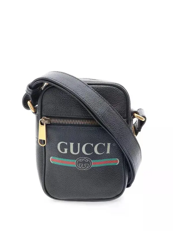 Gucci Web Logo Shoulder Bag