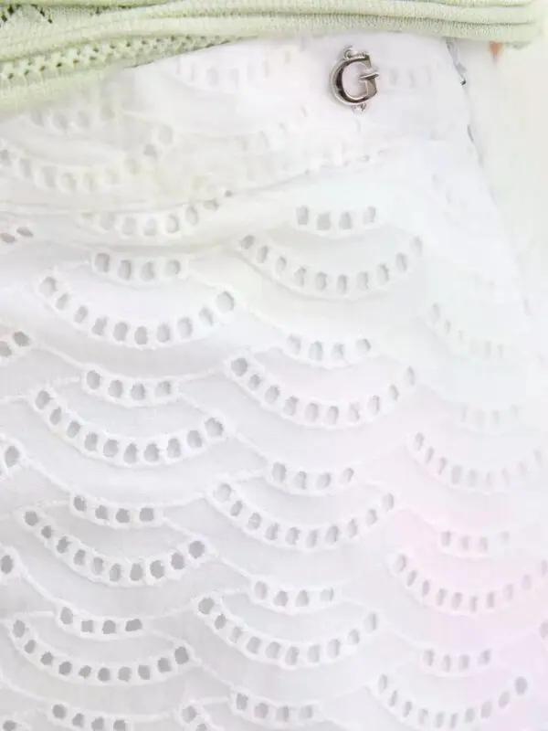 Guess Eyelets Midi Skirt