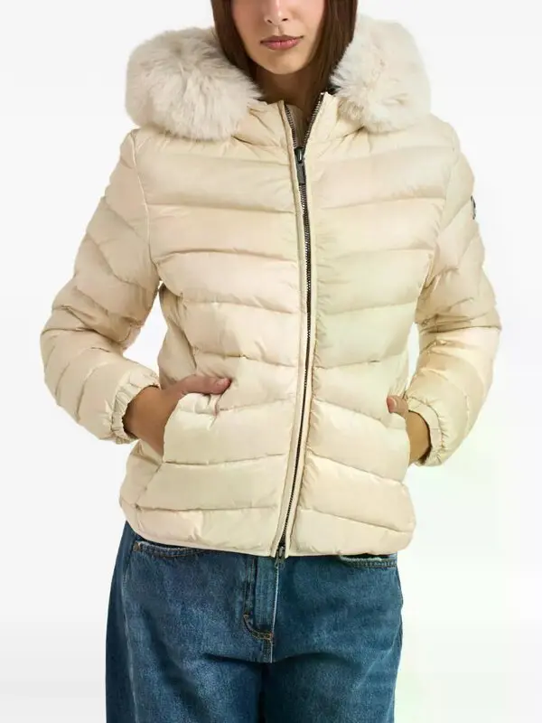 COLMAR Quilted Puffer Jacket - Neutrals