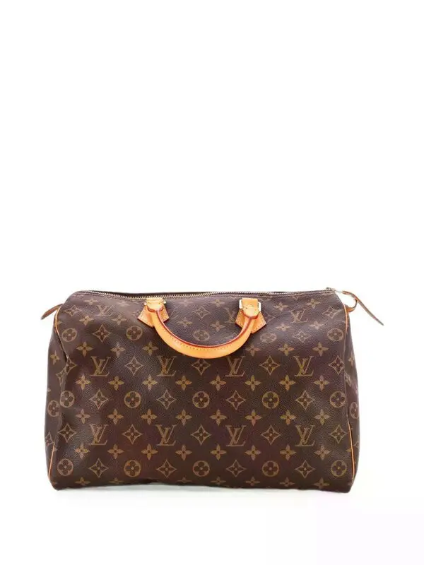 LOUIS VUITTON Speedy Handbag Monogram Canvas 35 Satchel