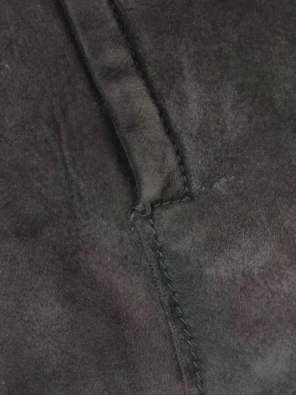 Celine Mouton Shearling-collar Jacket