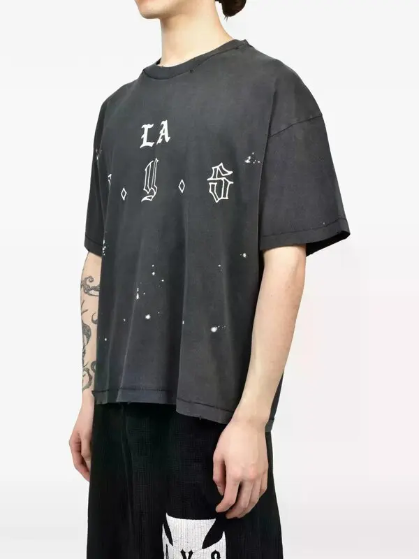 ASKYURSELF Distressed T-shirt