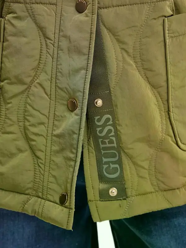 Guess Corine Quilted Drawstring Jacket