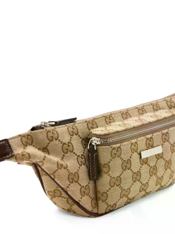 Gucci Gg Supreme Web-stripe Belt Bag