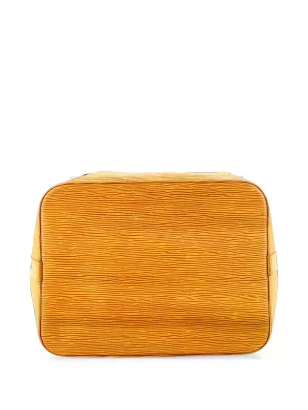LOUIS VUITTON Petit Noe Handbag Epi Leather Bucket Bag - Yellow