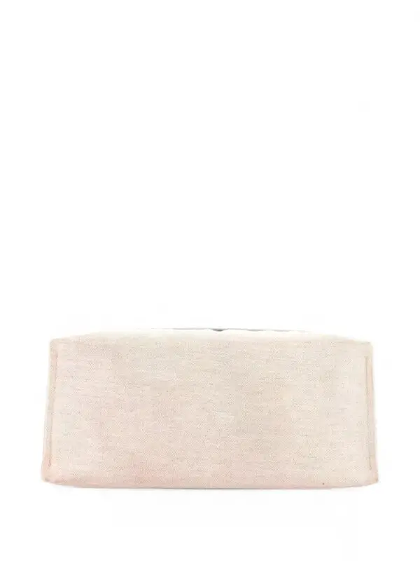 Gucci Logo Shopper Printed Canvas Medium Tote Bag