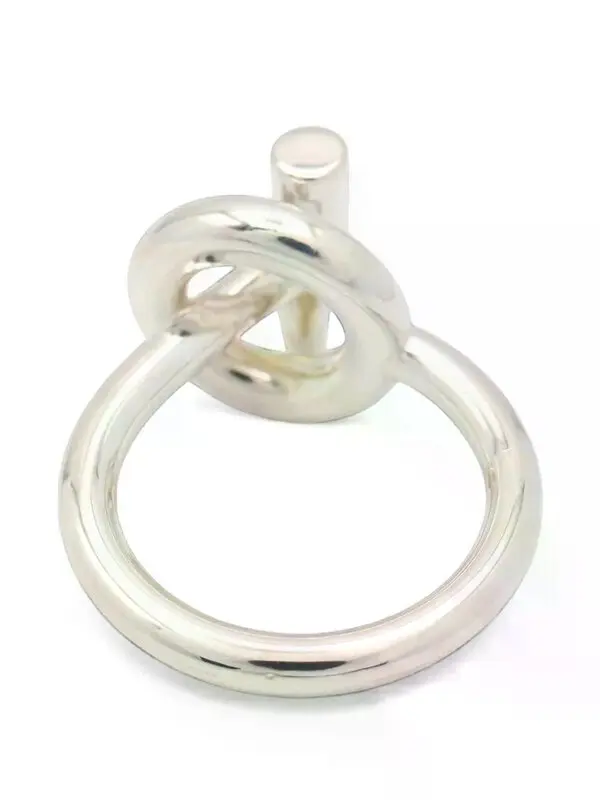 Hermès Echape Mm Knotted Ring