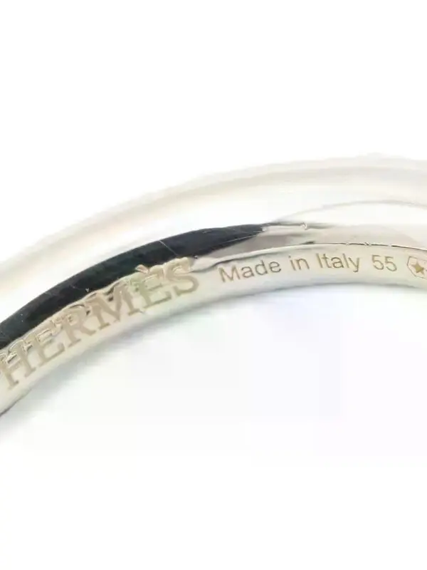 Hermès Echape Mm Knotted Ring