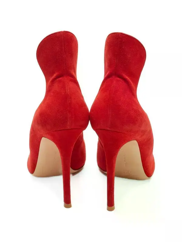 GIANVITO ROSSI Pointed-toe Pumps - Red