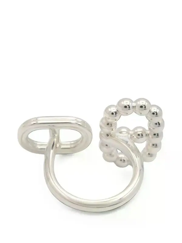 Hermès 2020s Chaîne D'ancre Alea Ii Ring - Silver
