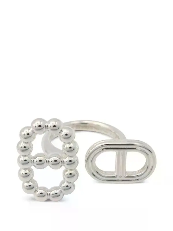 Hermès Chaîne D'ancre Alea Ii Ring - Silver