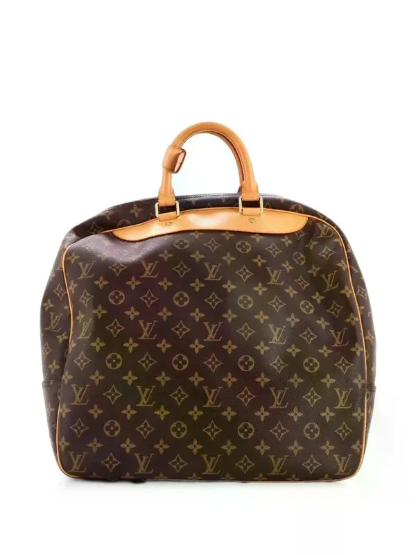 LOUIS VUITTON Evasion Travel Bag Monogram Canvas Mm Satchel