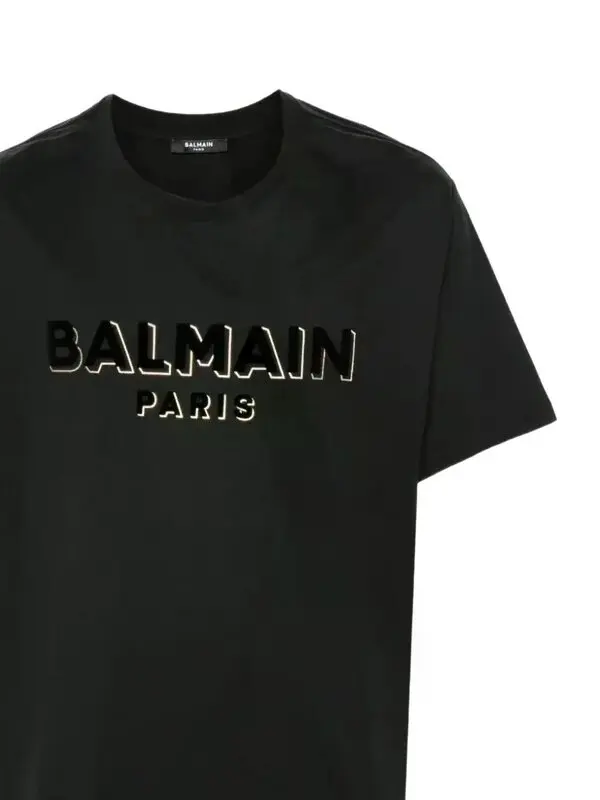 Balmain Logo-print Cotton T-shirt