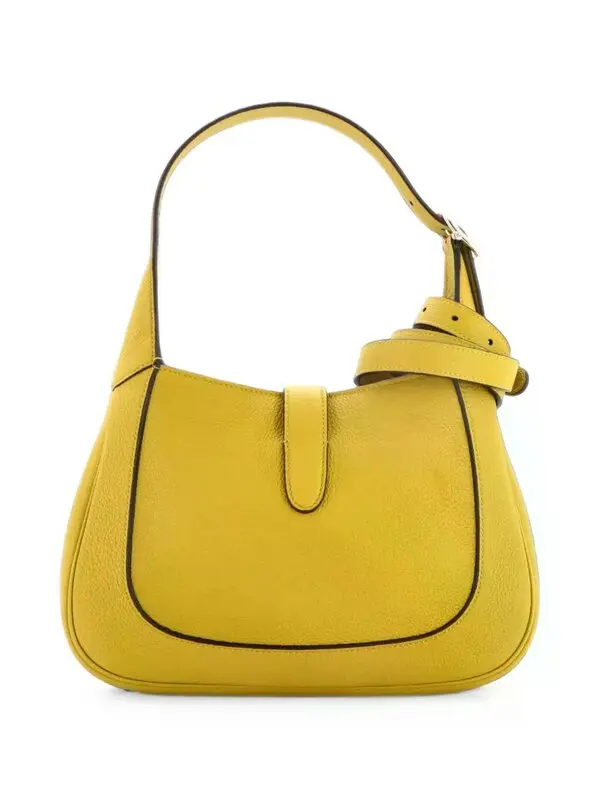Gucci Jackie 1961 Leather Small Hobo Bag - Yellow
