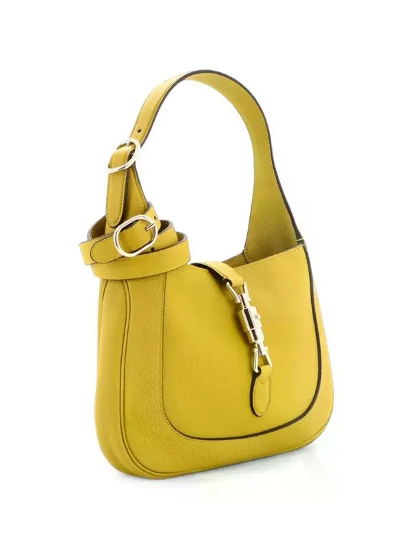 Gucci Jackie 1961 Leather Small Hobo Bag - Yellow