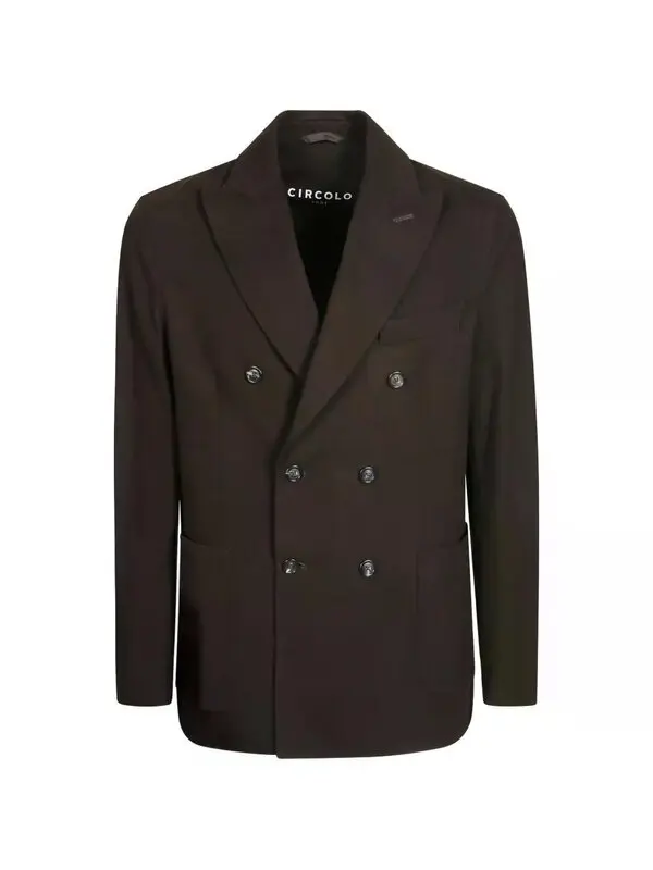 CIRCOLO 1901 Double-breasted Peak-lapel Blazer