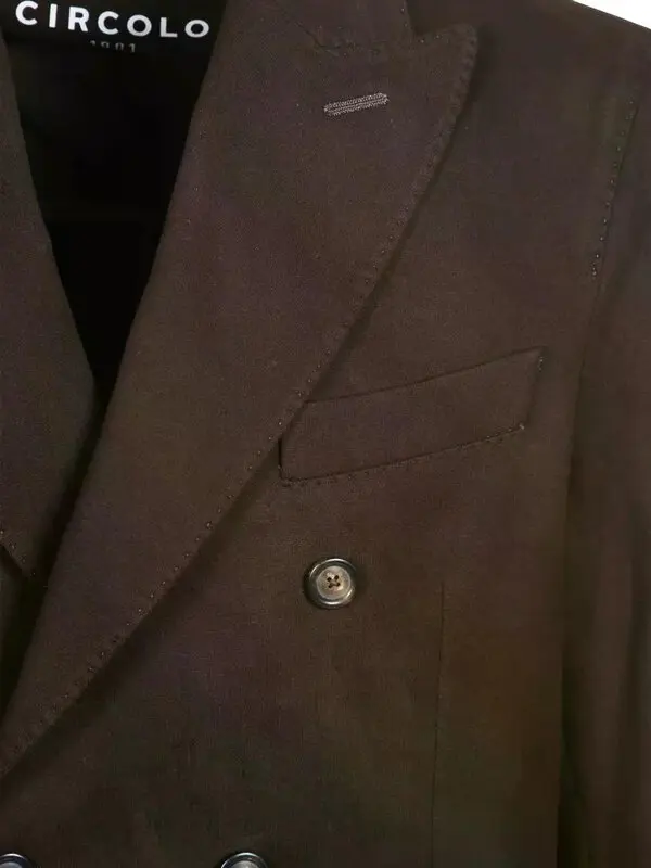 CIRCOLO 1901 Double-breasted Peak-lapel Blazer