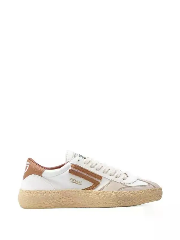 PURAAI Panelled Leather Sneakers