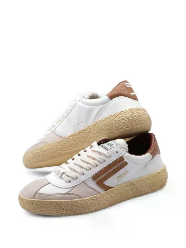 PURAAI Panelled Leather Sneakers