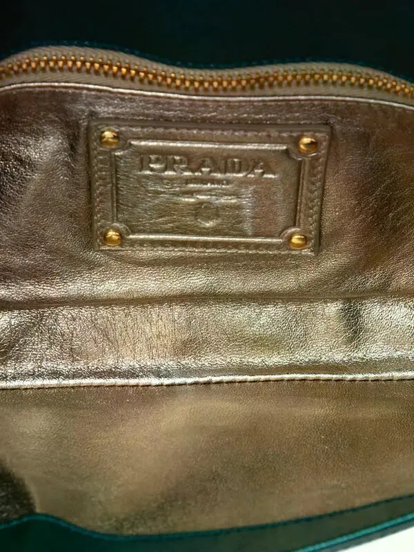 Prada 2013-2026 Saffiano Lux Chain Shoulder Bag