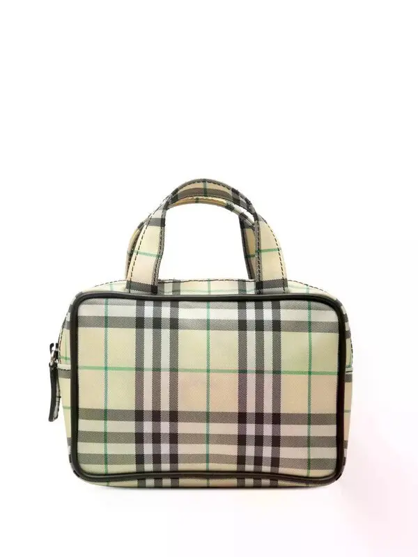 Burberry 2000-2017 House Check Canvas Handbag