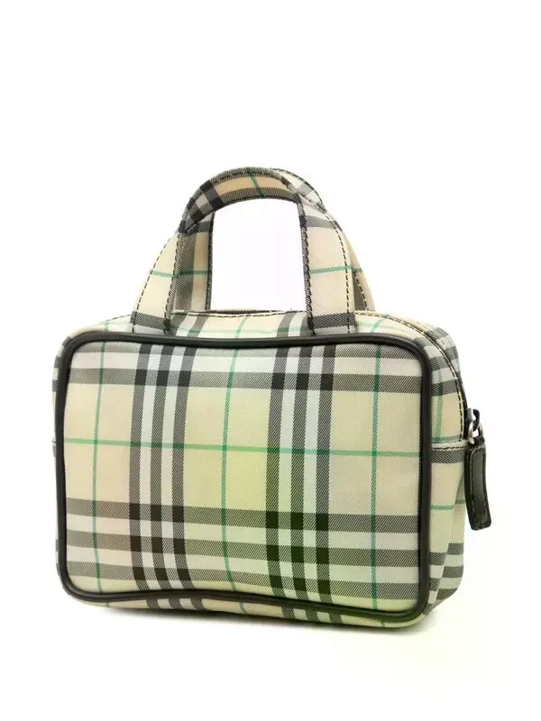 Burberry 2000-2017 House Check Canvas Handbag
