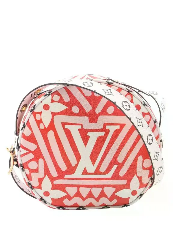 LOUIS VUITTON 2020 Monogram Giant Crafty Boite Chapeau Souple Pm Crossbody Bag - Red