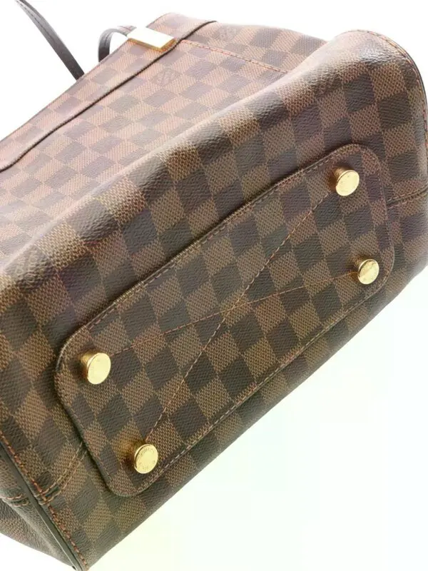 LOUIS VUITTON Damier Ebene Shoulder Bag - Brown