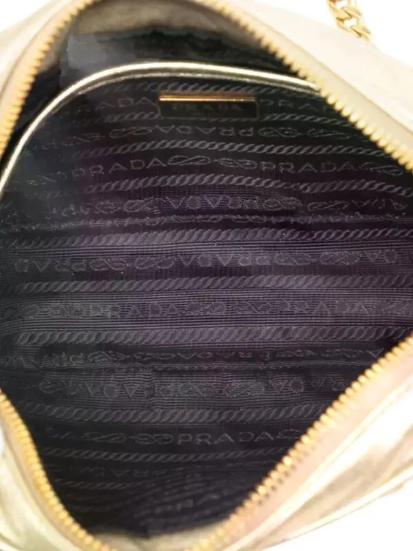 Prada 2013-2026 Nappa Gaufre Camera Bag Crossbody Bag