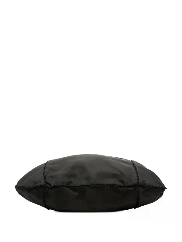 Prada 2010-2026 Tessuto Beaded Handle Hobo Bag