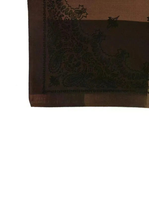 Destin Paisley-print Wool Scarf