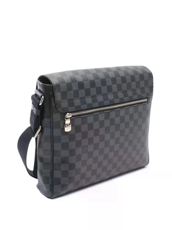 LOUIS VUITTON Damier Graphite District Mm Crossbody Bag
