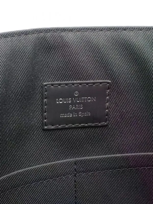 LOUIS VUITTON Damier Graphite District Mm Crossbody Bag
