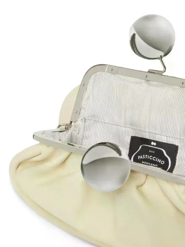 Max Mara Medium Pasticcino Bag In Glossy Nappa Leather