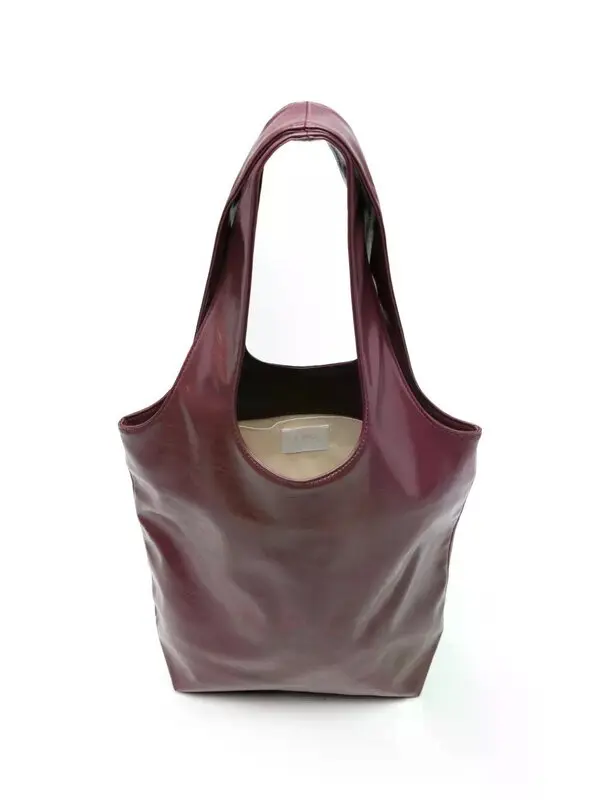 A.p.c. Small Logo-print Tote Bag - Red