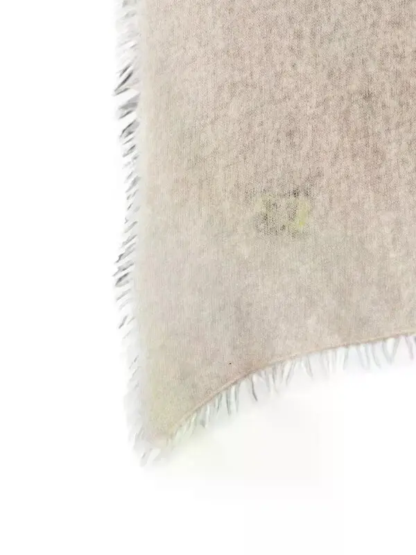 Avant Toi Frayed Cashmere Scarf