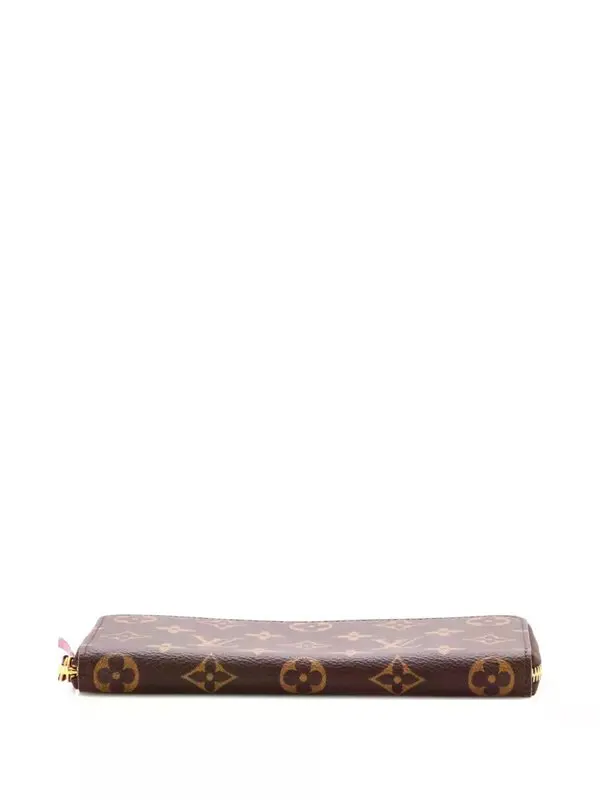 LOUIS VUITTON Clemence Wallet Monogram Canvas Small Wallets