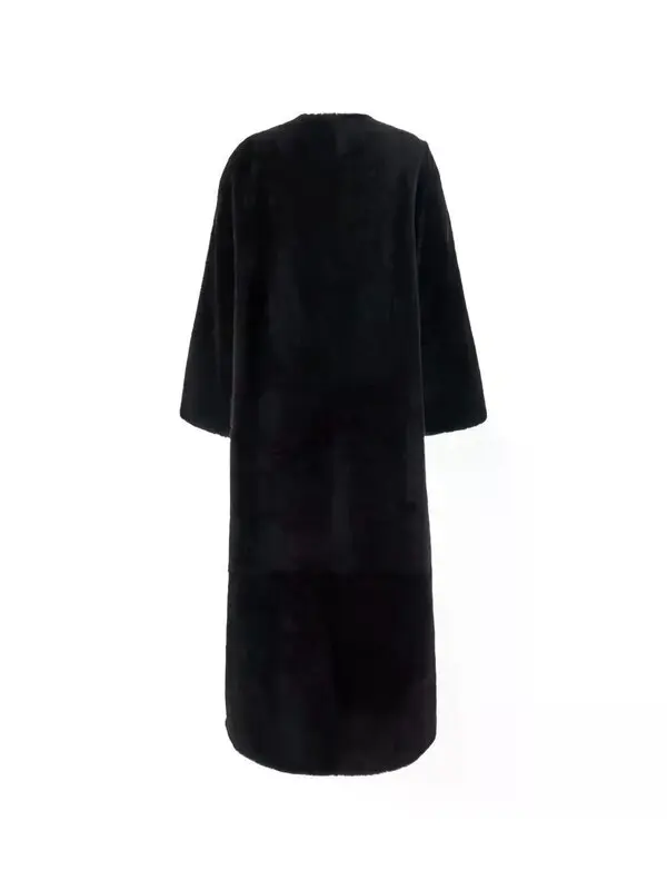 YVES SALOMON Long Faux-fur Coat