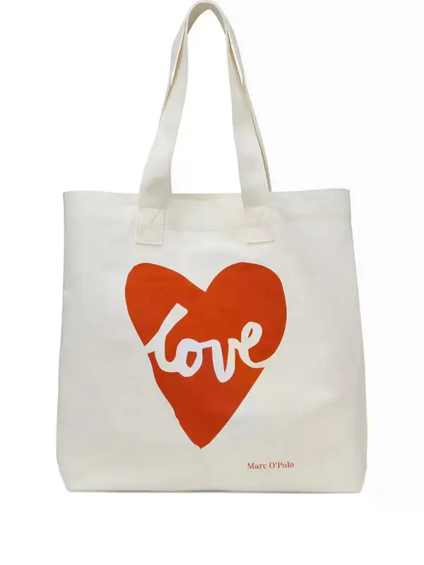 Marc O'polo Heart-print Tote Bag