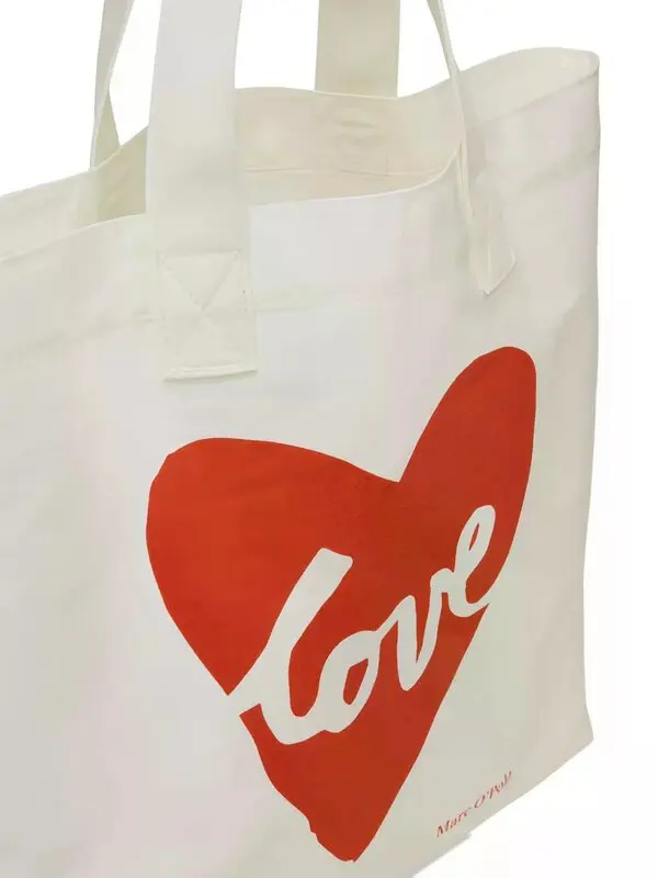 Marc O'polo Heart-print Tote Bag