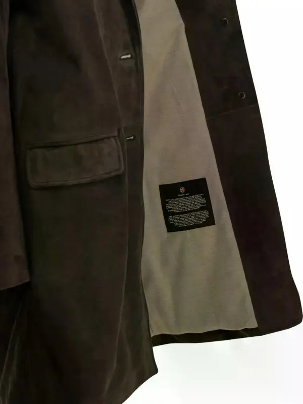 SEMPER Single-breasted Leather Coat