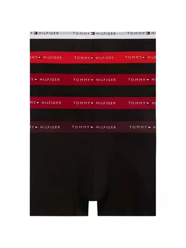 Tommy Hilfiger Logo-waistband Trunks - Black