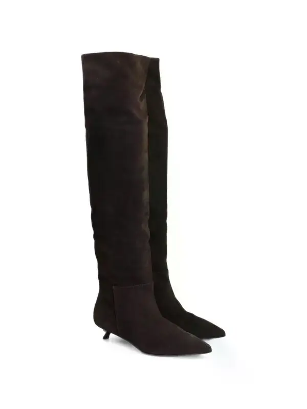 ALEVI MILANO Pointed-toe Over-the-knee Boots