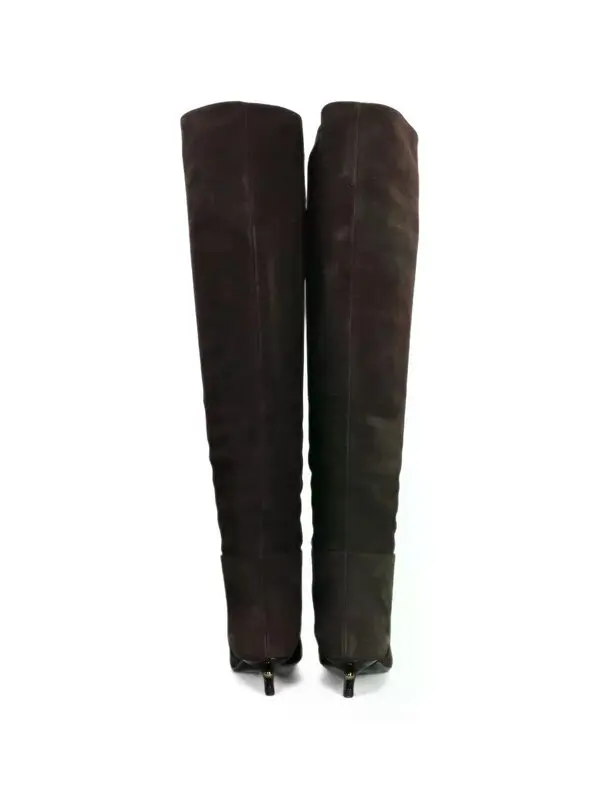 ALEVI MILANO Pointed-toe Over-the-knee Boots