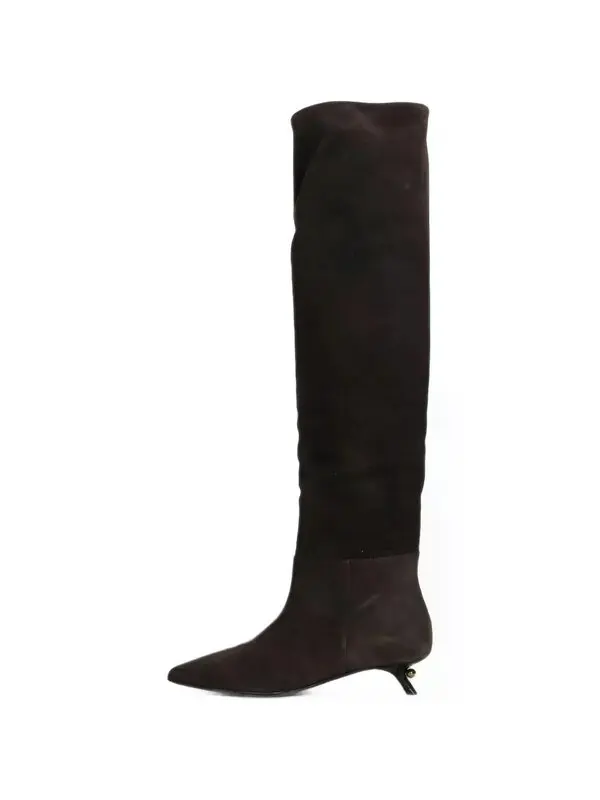 ALEVI MILANO Pointed-toe Over-the-knee Boots