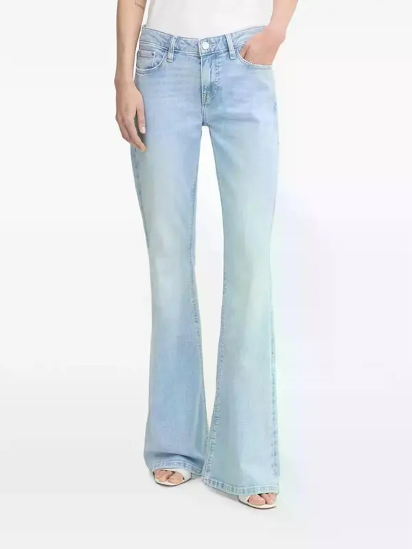 Guess Low-rise Bootcut Jeans - Blue