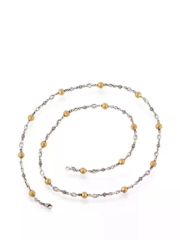 SYLVA & CIE Diamond Bead Necklace