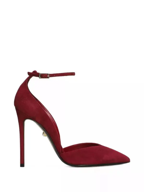 ALEVI MILANO Camilla Pointed-toe Ankle-strap Pumps