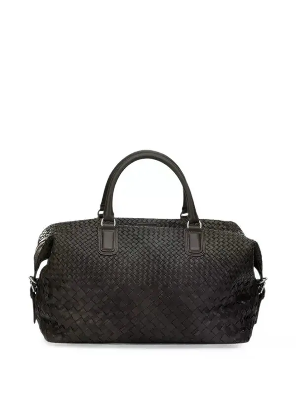 Officine Creative Armor 019 Woven Leather Tote Bag